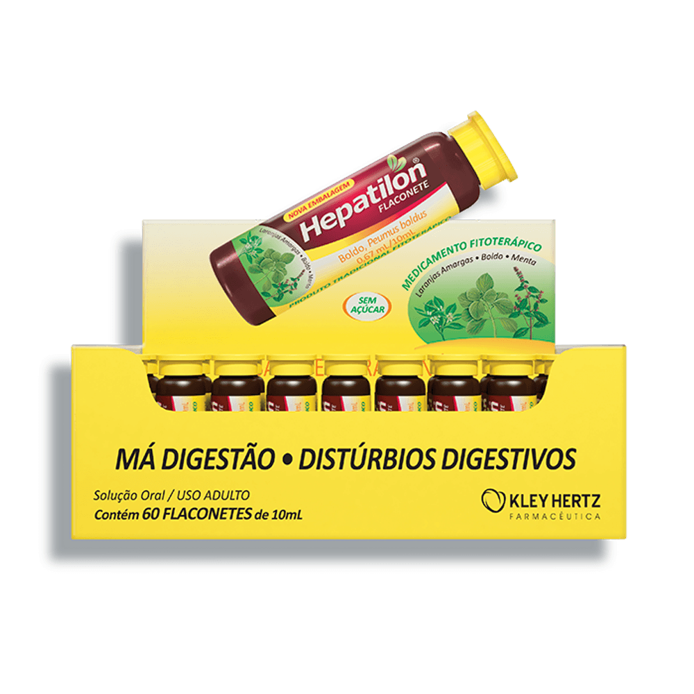 Hepatilon Flaconete 10ml - Farmacia Indiana