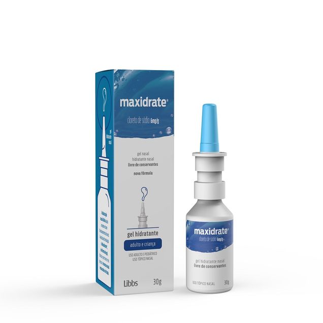 Maxidrate 6mg Gel Nasal 30g-Farmácia Indiana - Farmacia Indiana