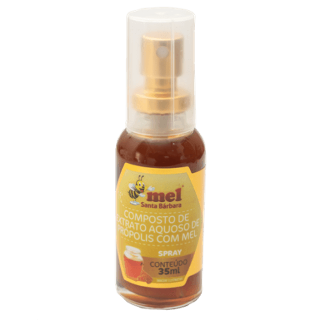 Spray Mel Própolis Santa Bárbara 35ml - Farmacia Indiana