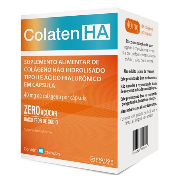 Colaten HA 60 Cápsulas | Farmácia Indiana - Farmacia Indiana