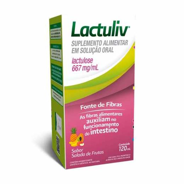 Lactuliv Salada de Frutas Novo 120ml|Farmácia Indiana - Farmacia Indiana