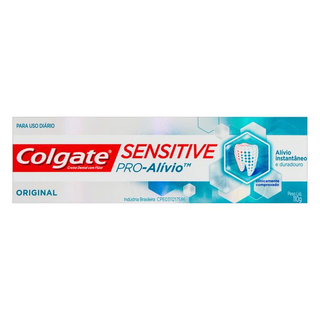 Creme Dental Colgate Sensitive Pro Alívio 110g - Farmacia Indiana