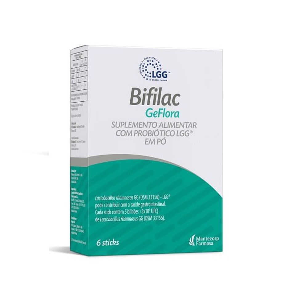 Bifilac Geflora 6 Sticks - Farmacia Indiana