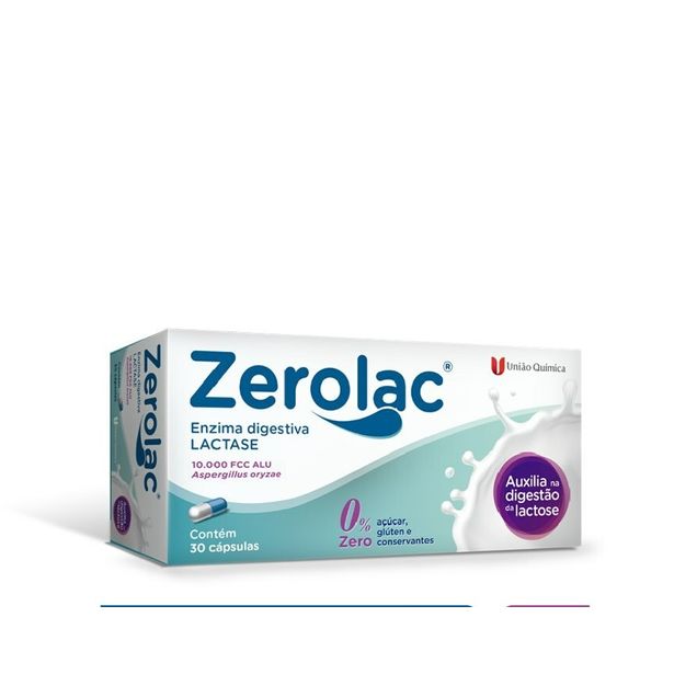 Zerolac 30 Cápsulas - Farmacia Indiana