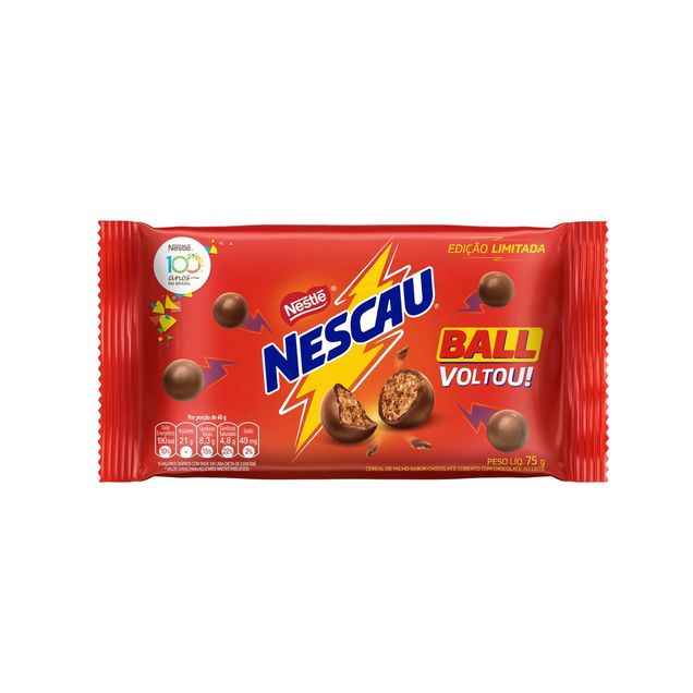 Chocolate Nestlé Nescau Ball 75g - Farmacia Indiana