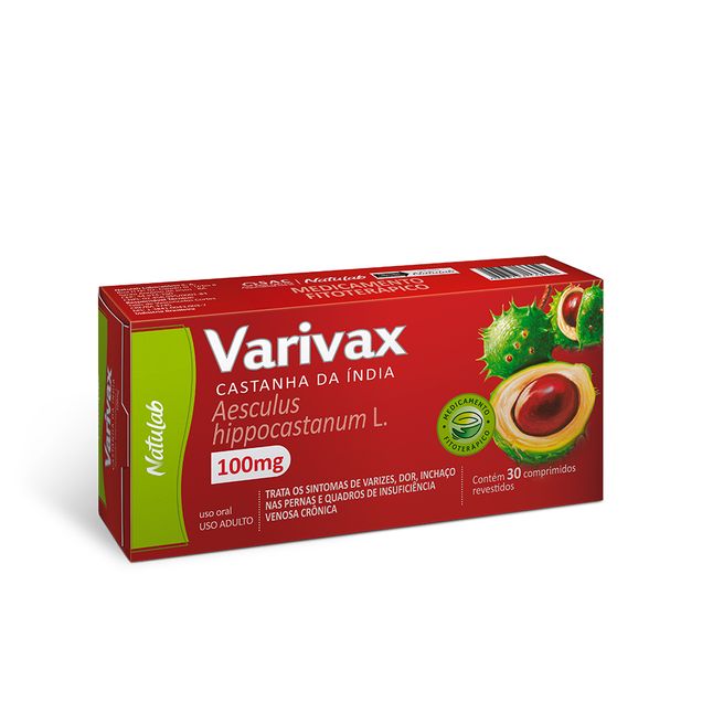 Varivax 100Mg 30 Comprimidos - Farmacia Indiana