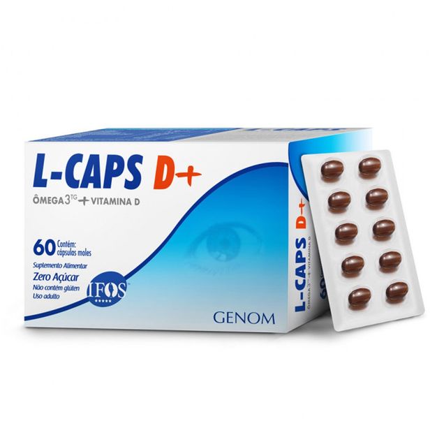 L-Caps D+ 60 Cápsulas - Farmacia Indiana
