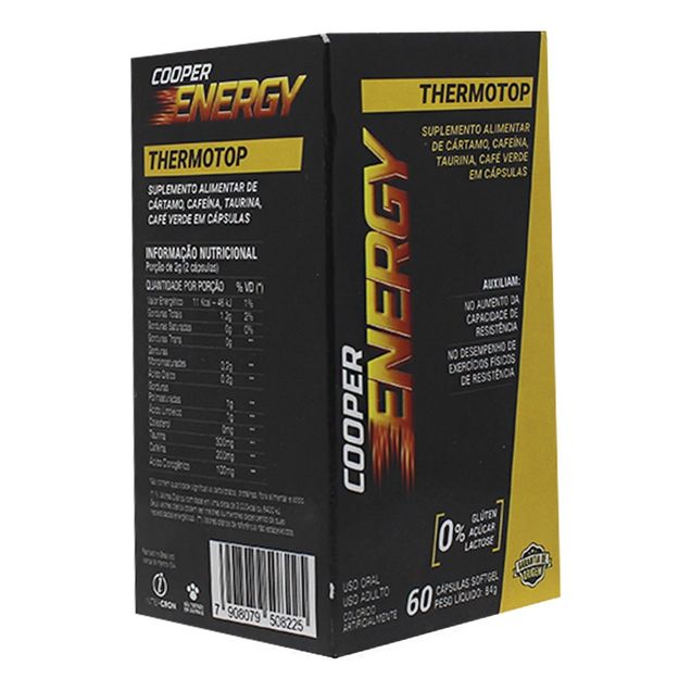 Cooper Energy Thermotop 60 Cápsulas - Farmácia Indiana - Farmacia Indiana