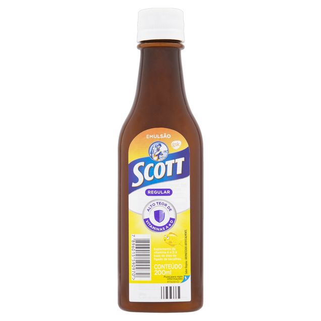 Emulsão Scott Tradicional 200ml - Farmacia Indiana