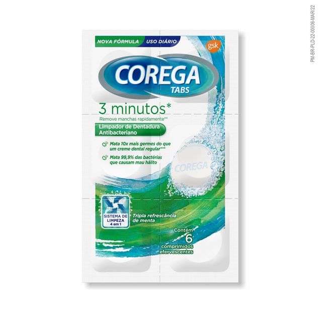 CORÉGA TABS 6 COMPRIMIDOS. - Farmacia Indiana