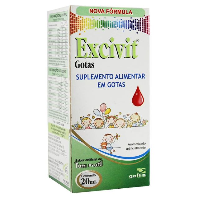 Excivit Gotas 20ml - Farmacia Indiana