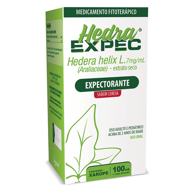Expec Hedra Xarope 100ml - Farmacia Indiana